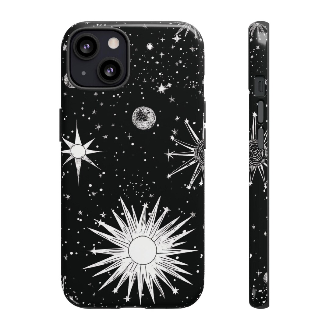 Constellations on Starry Background iPhone and Samsung Case: Cosmic ...