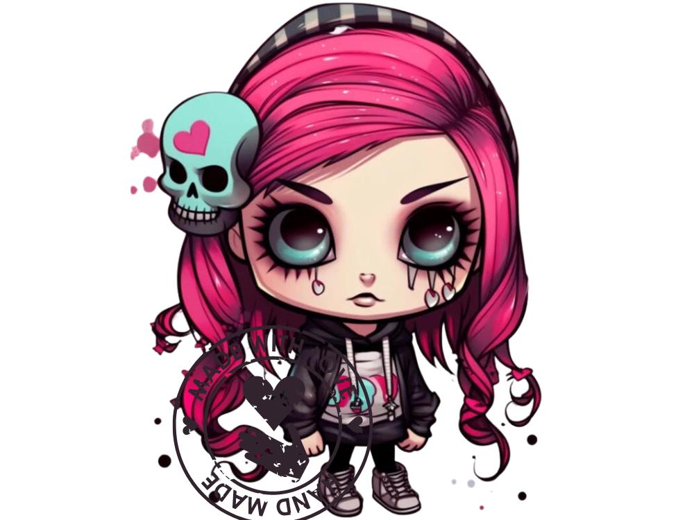 Adorable Little Vampire Clipart Set, Spooky Cute Halloween Graphics ...