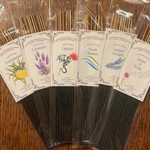 Hand Dipped Incense - Etsy