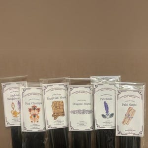 Hand Dipped Incense - Etsy