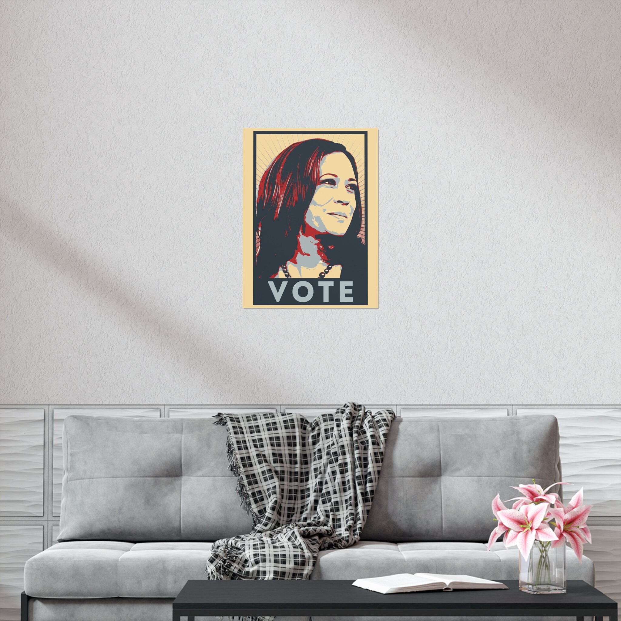 KAMALA HARRIS 2024 Vote Poster Non Gloss Posters President Election ...