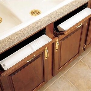 Rev-a-shelf Tip Out Tray Set: Sink Base Cabinet Organizer - Etsy