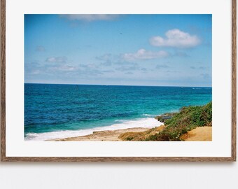 Solana Beach on 35 Mm Beach Art Print Southern California Wall Art ...