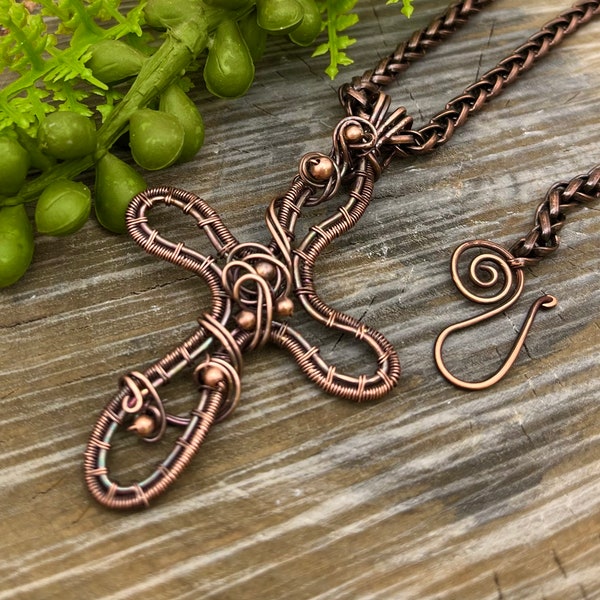 Copper Cross - Etsy