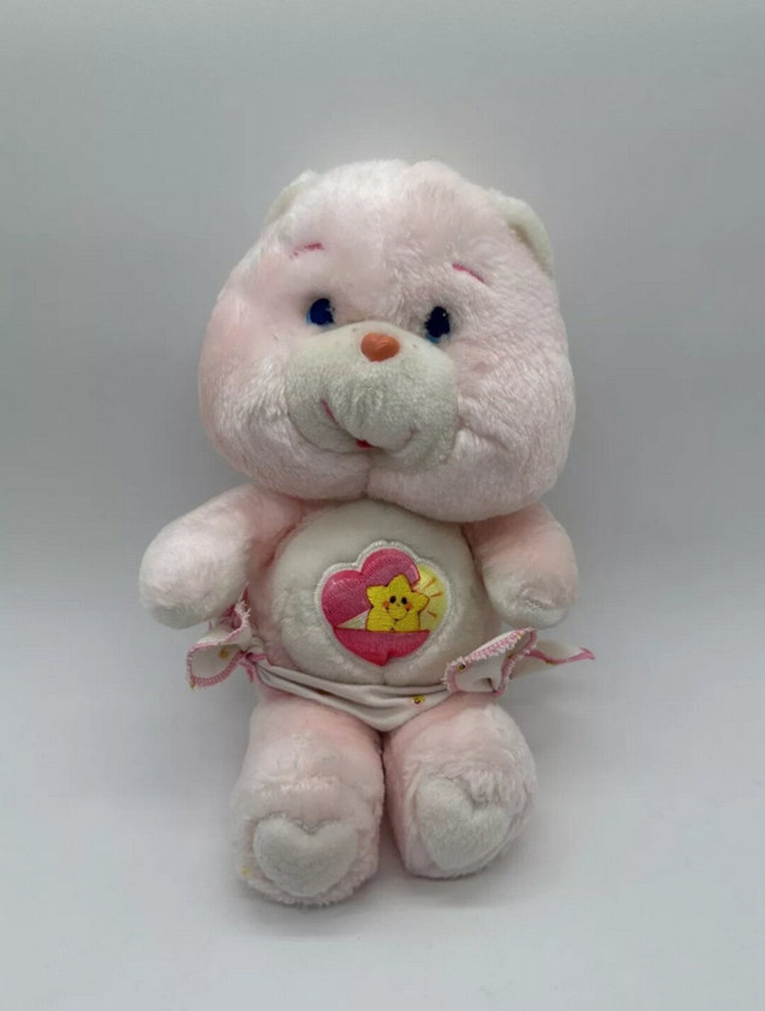 Vintage Care Bear Baby Hugs Bear 11 Plush With Diaper Kenner 1983 ...