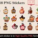 Maple Syrup PNG Stickers Bundle 18 Designs Sweet, Printable, Instant ...