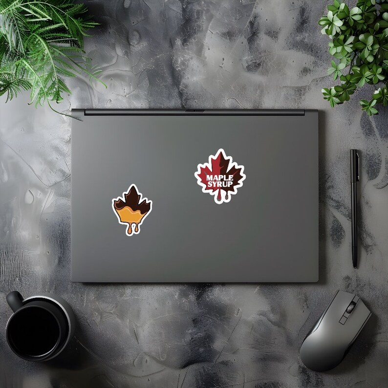 Maple Syrup PNG Stickers Bundle 18 Designs Sweet, Printable, Instant ...