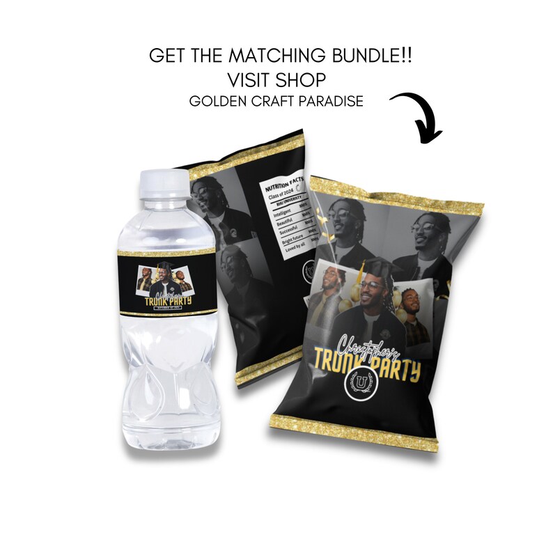 DIY Trunk Party Flyer Invitation Template for Men, College Send off ...