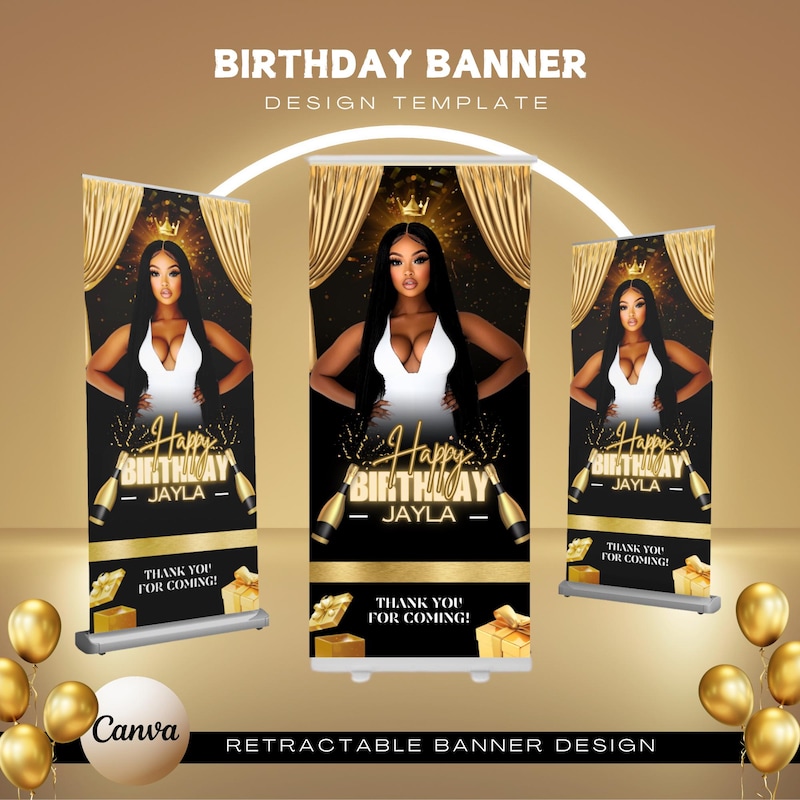 Premade Birthday Banner - Etsy UK