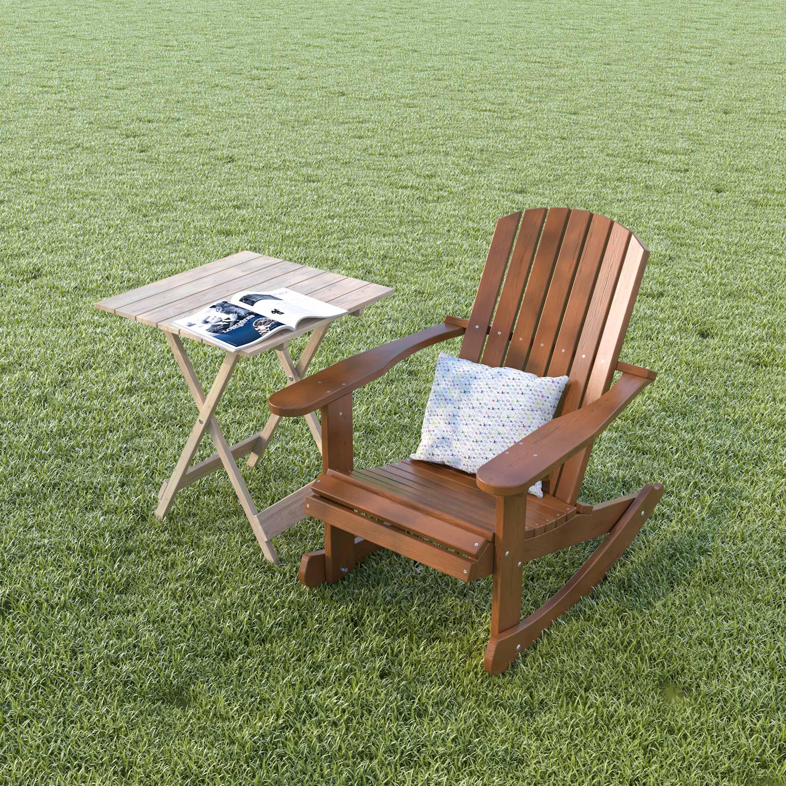 Rocking Adirondack Chair Plan. We've Added More Comfort to Adirondack ...