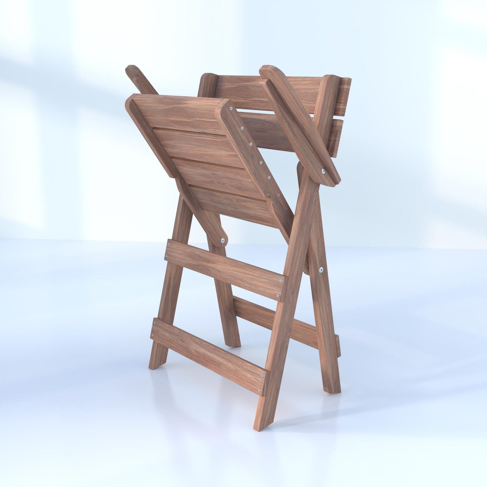 Folding Portable Compact Chair Plan. Simplicity, Elegance, Aesthetics ...