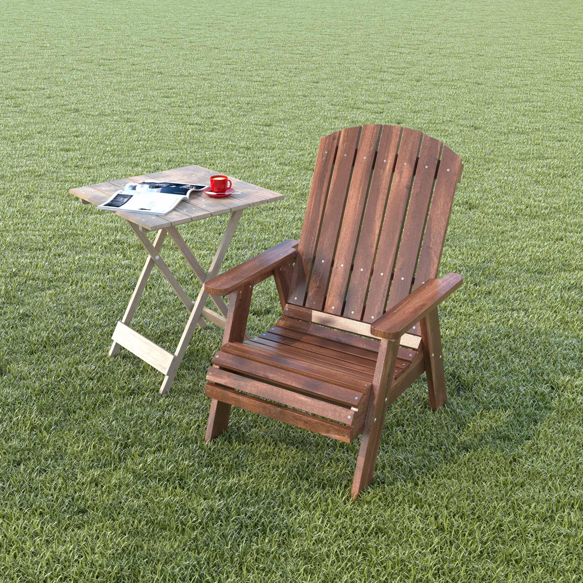 Relax Adirondack Chair Plans Are Designed to Beautify Your Garden and ...