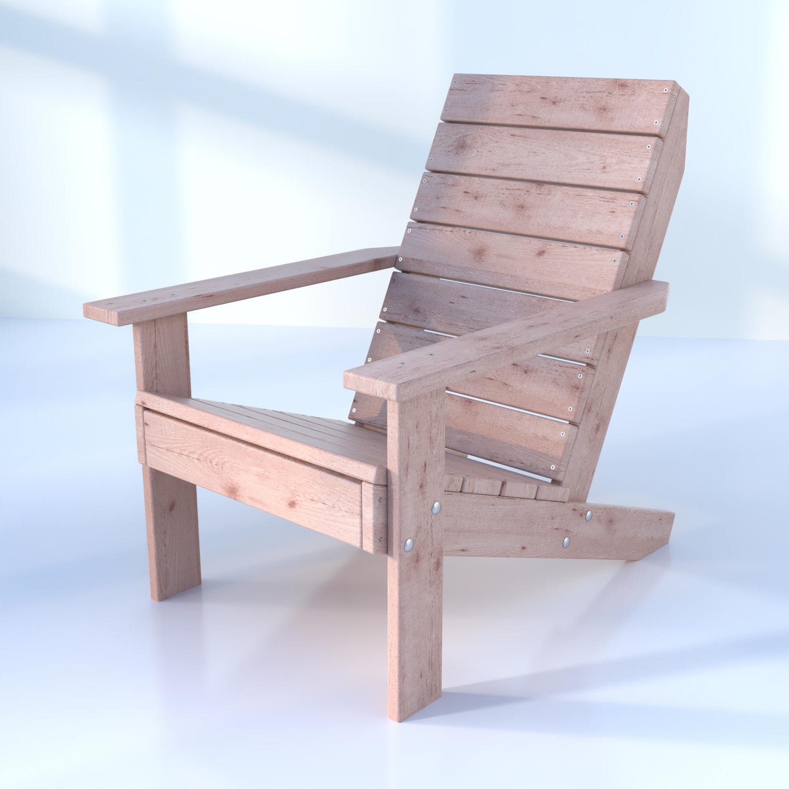 Simple Adirondack Chair Plan, Get Simplicity Without Sacrificing ...