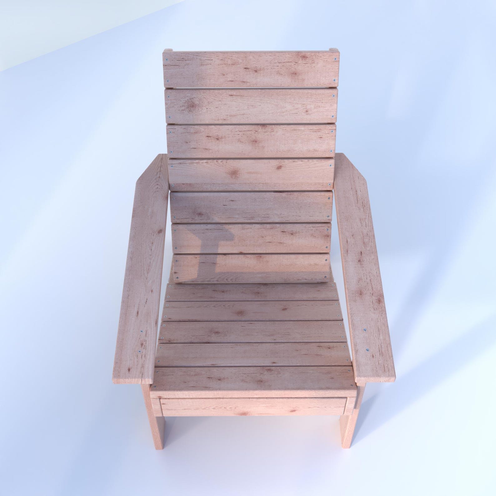 Simple Adirondack Chair Plan, Get Simplicity Without Sacrificing ...