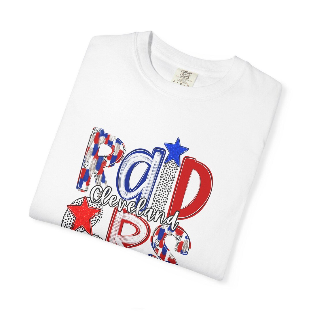 Brooke and Bear Comfort Colors Cleveland Blue Raiders Tee, Bold ...