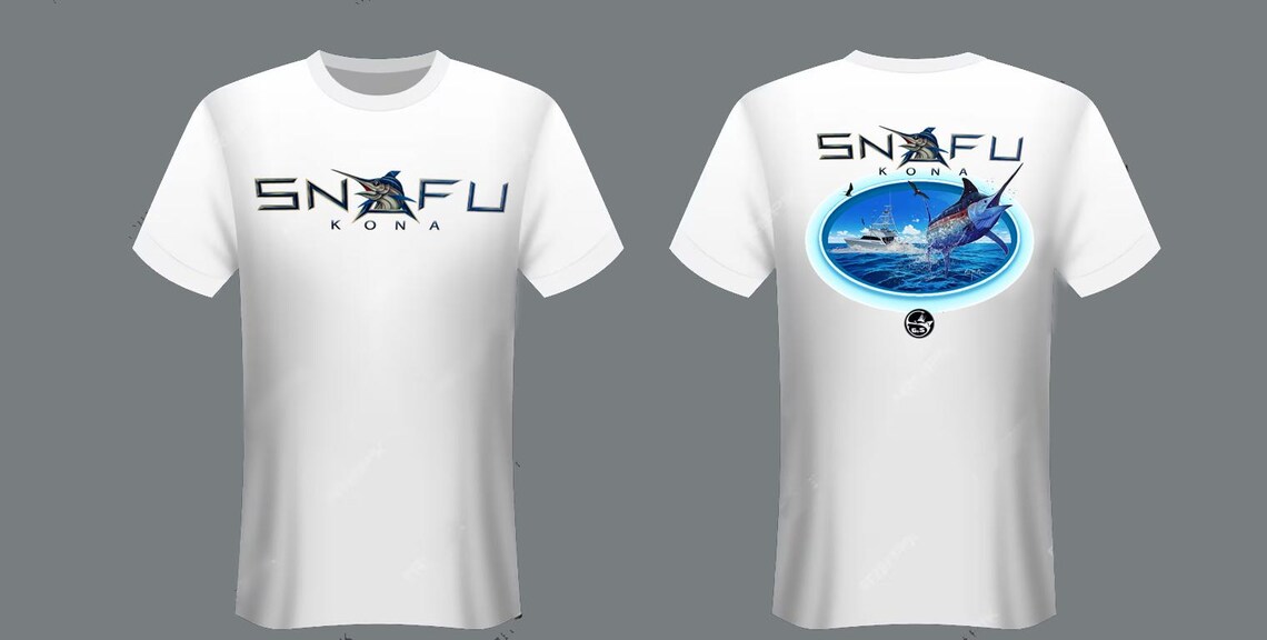 SNAFU KONA - Crew Performance Shirt - Etsy
