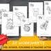 Alphabet Coloring & Tracing Book | Pre-school Activity Book | Printable ...