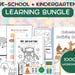 Bundle of 1000 Pre-school Kindergarten Activity Worksheets Includes ...