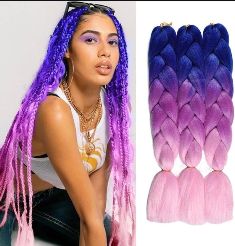 Jumbo Box Braids - Etsy