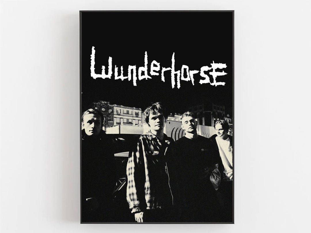 Wunderhorse Cub Music Poster A4 Wall Art - Etsy
