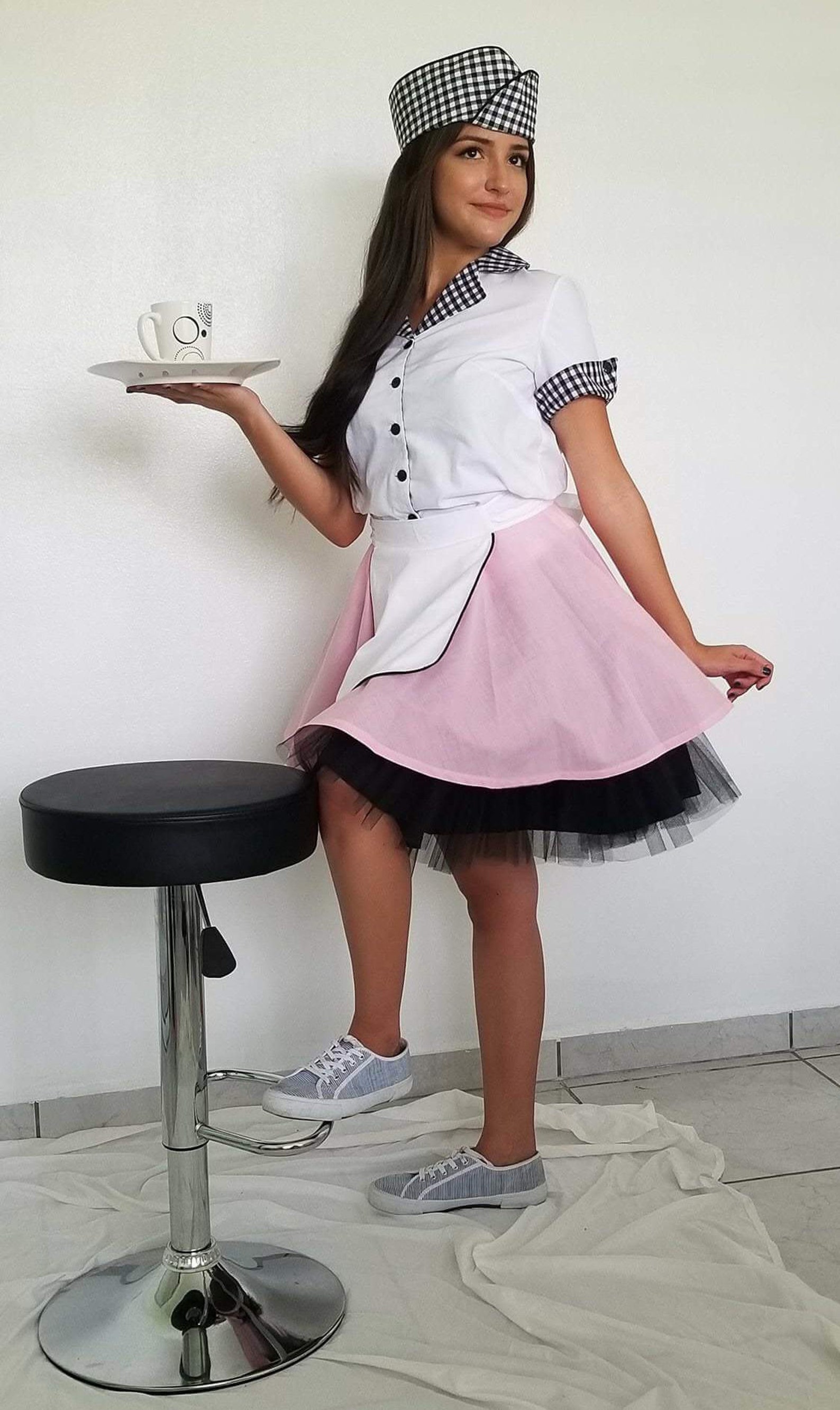 50's Style Car Hop Women's Costume | Etsy