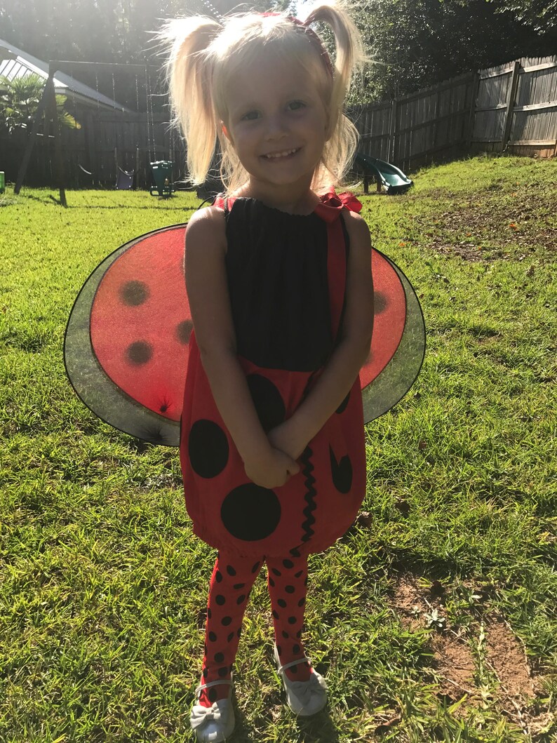 Lady Bug Girl Costume / Sizes 1T-6 / Halloween / Play/ | Etsy
