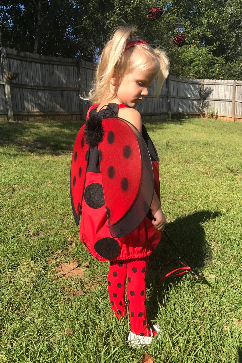 Lady Bug Girl Costume / Sizes 1T-6 / Halloween / Play/ | Etsy