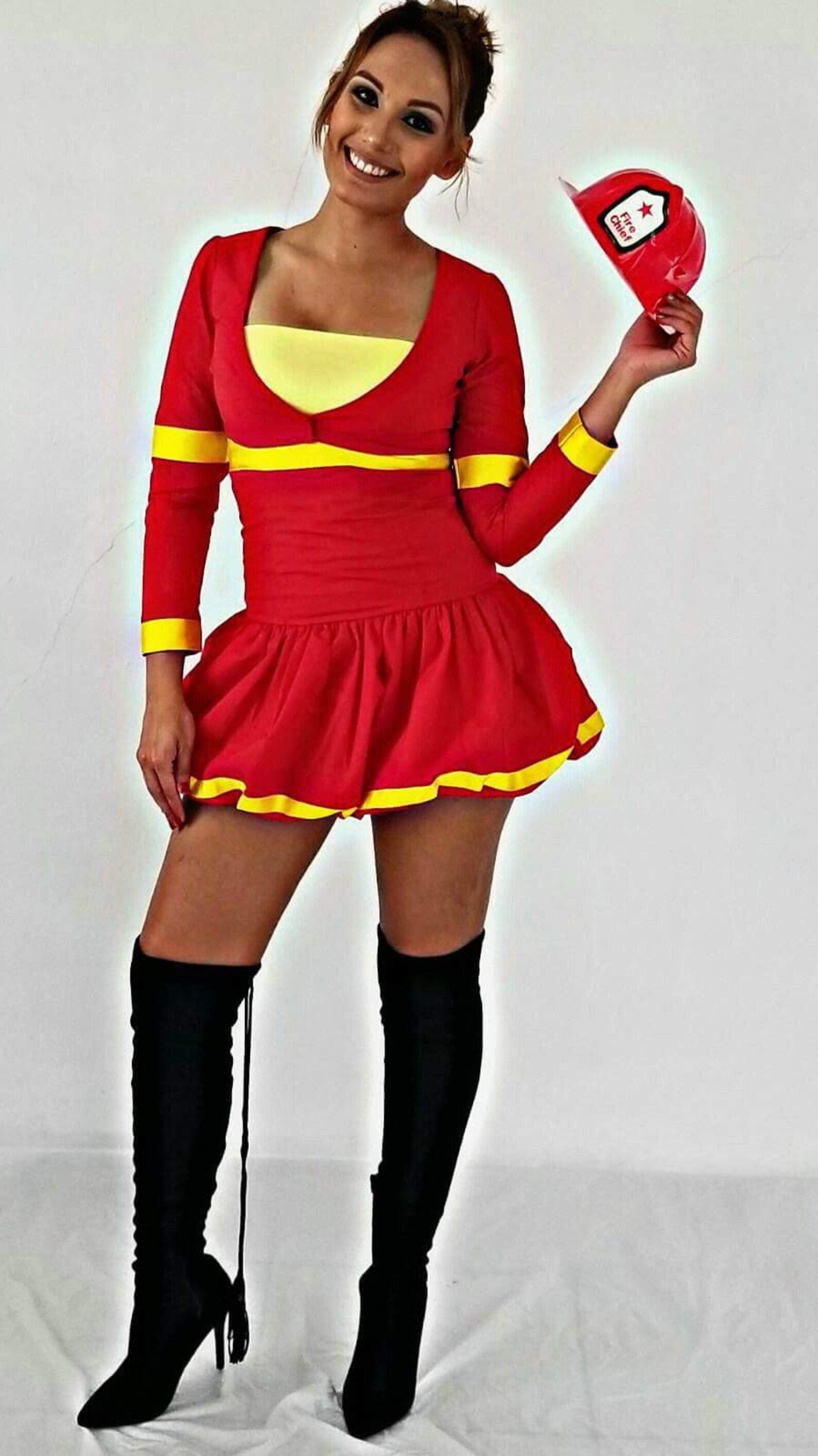 Women's Fire Chief Costume / Adult / Pageant / Sexy / Misses - Etsy