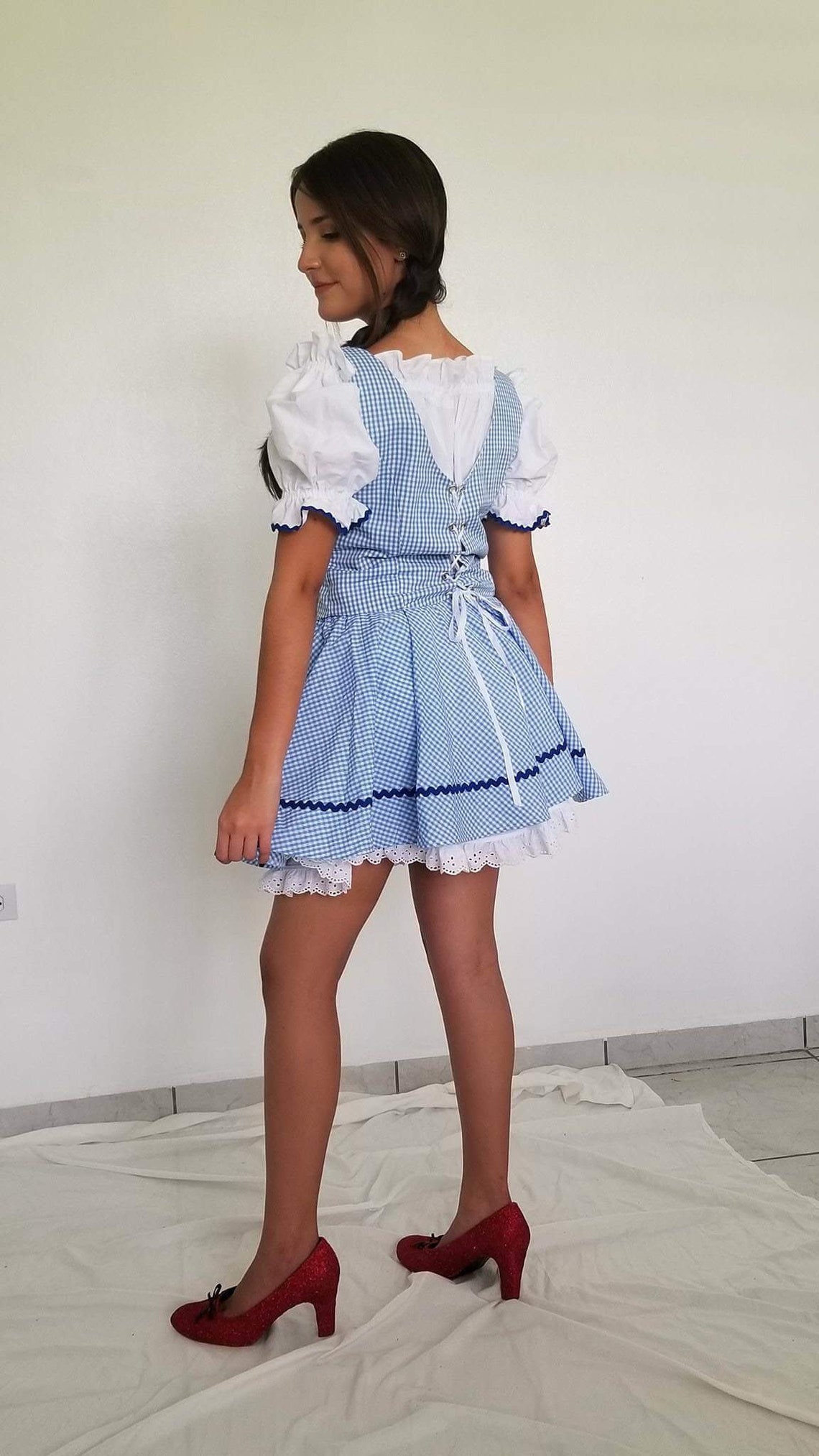 Sexy Dorothy Inspired Adult Costume Etsy Canada