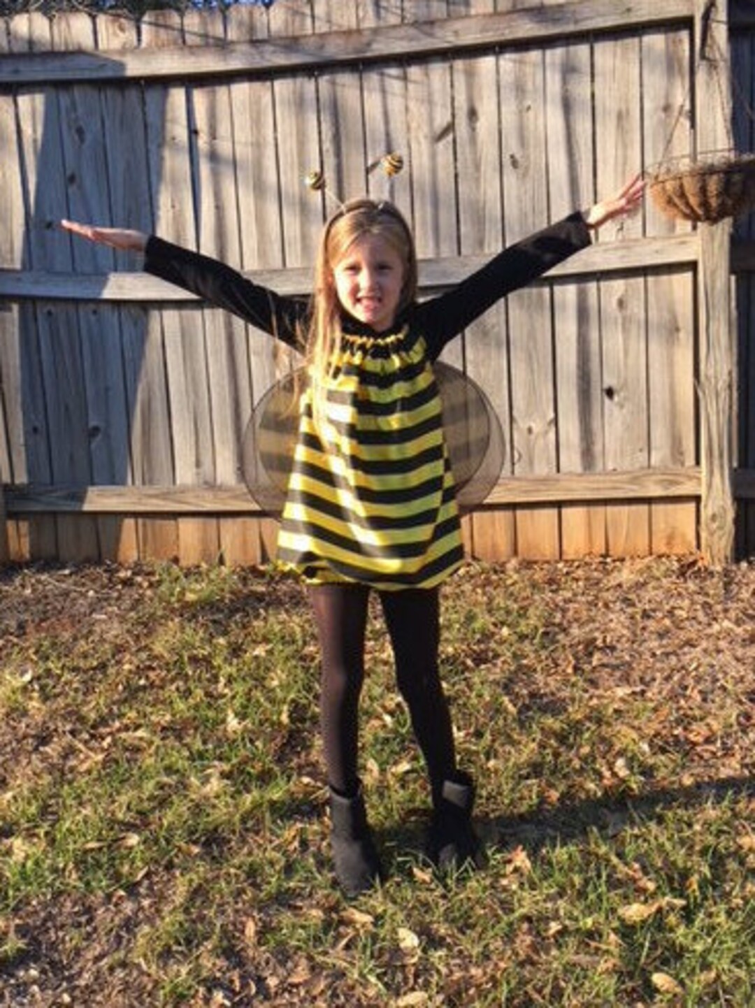 Bumble Bee Girls Costume / Sizes 1T- 5T / Halloween / Handmade ...