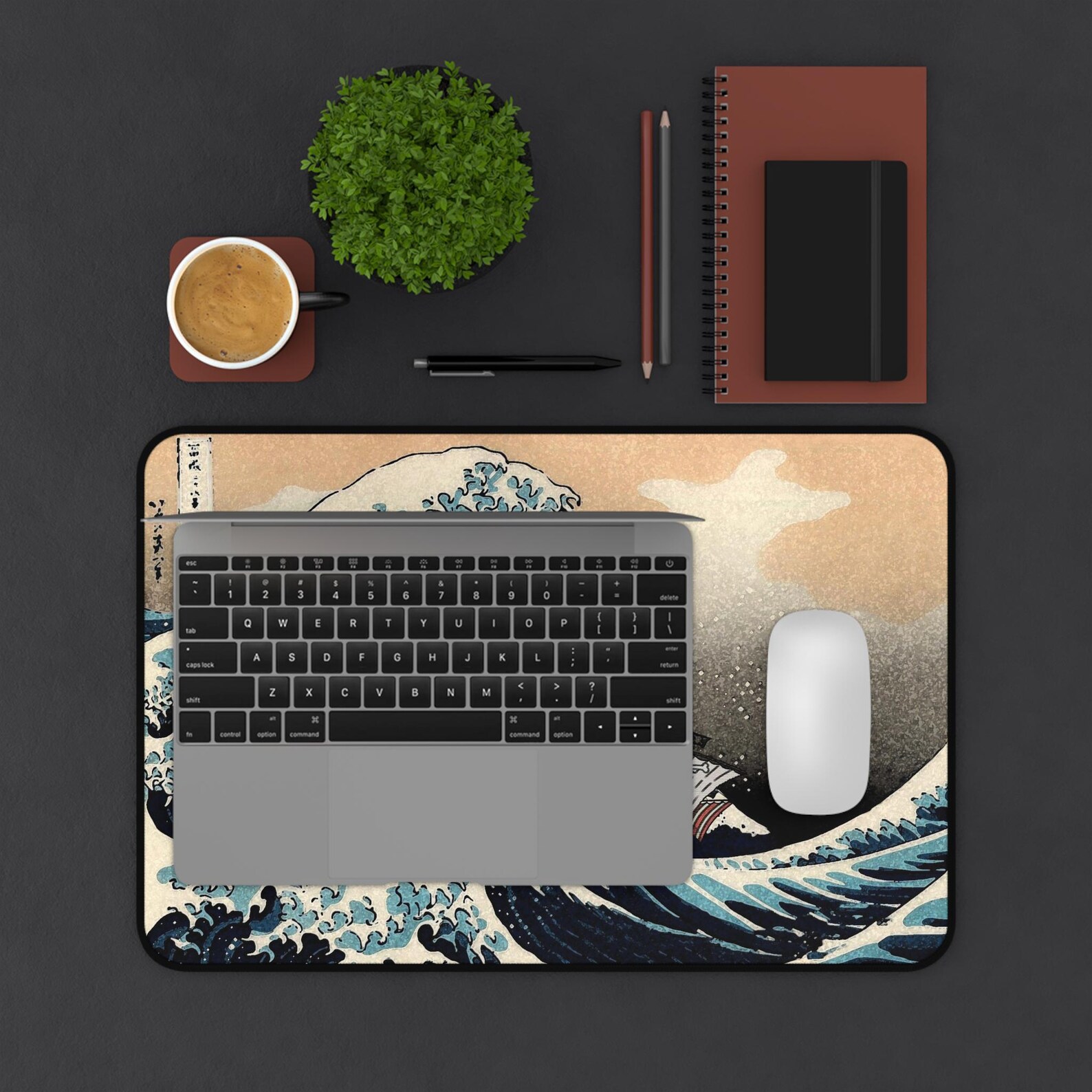 Ocean Waves Large Mouse Pad - Etsy