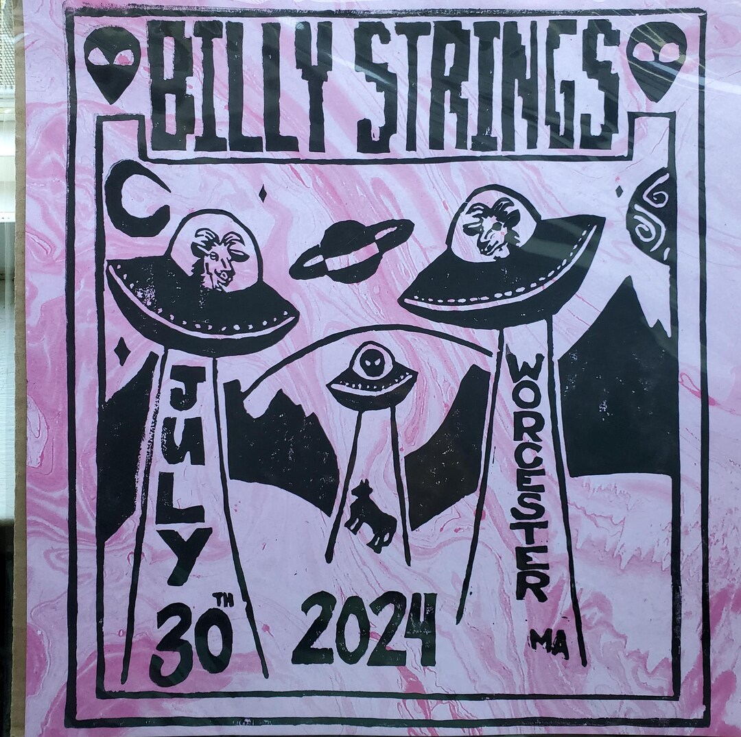 Billy Strings Worcester Night 1 2024 - Etsy