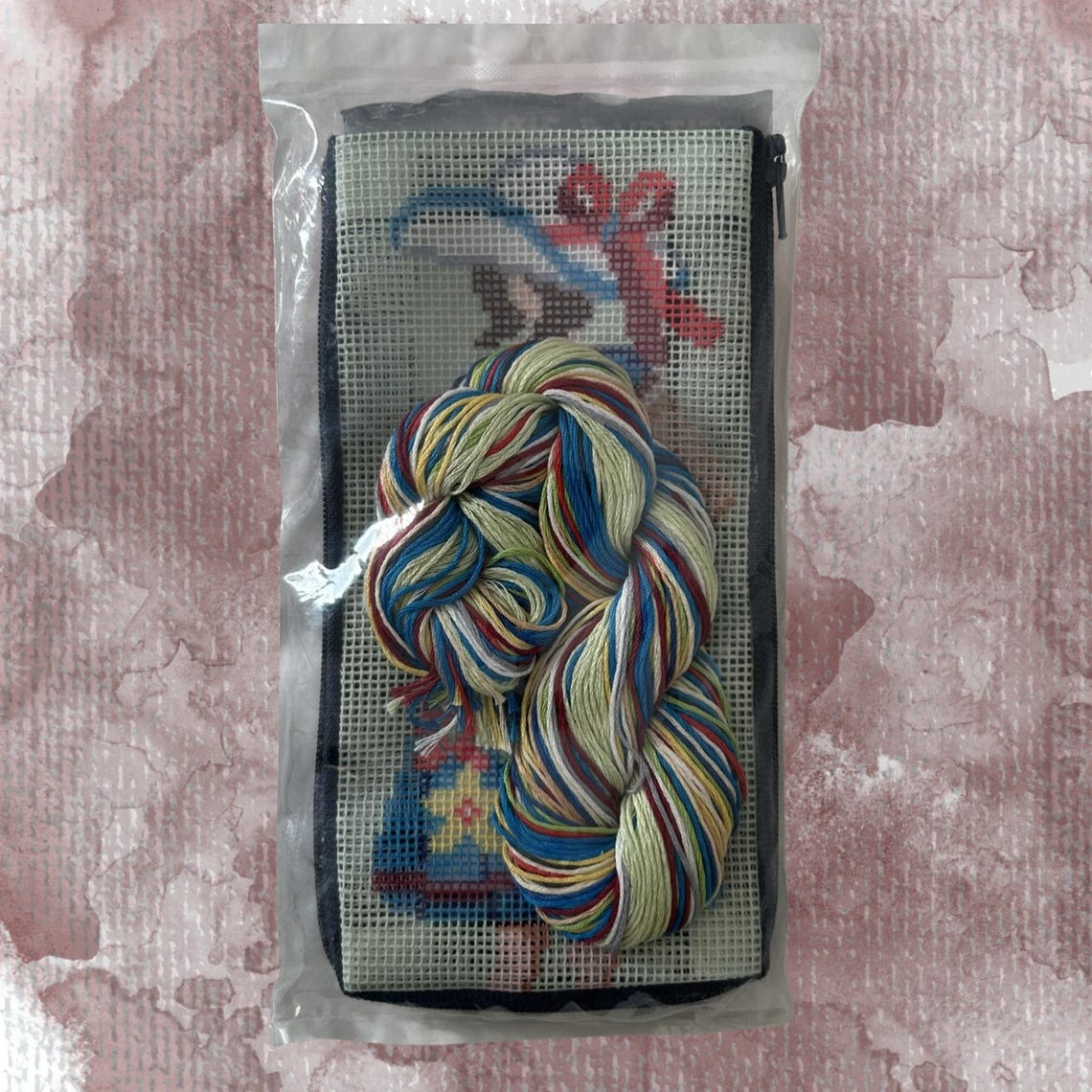 Stitch & Zip Preassembled Needlepoint Kits - Eyeglass Case or Cell ...