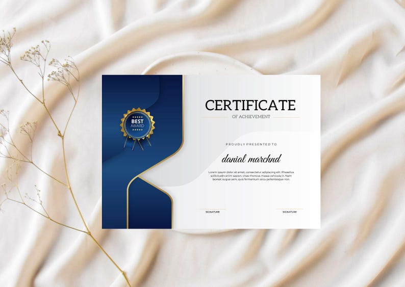 Editable Certificate of Awesomeness 'awesome Recognition for School or ...