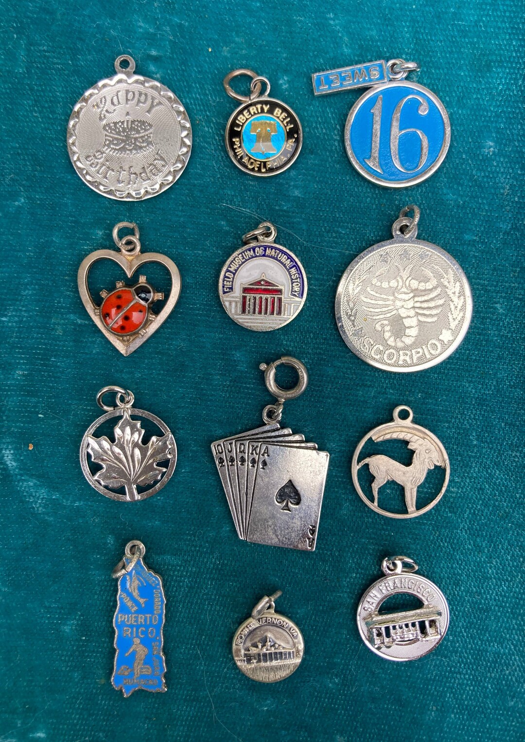 Vintage Sterling Silver Charms **sold Separately** Adorable - Etsy