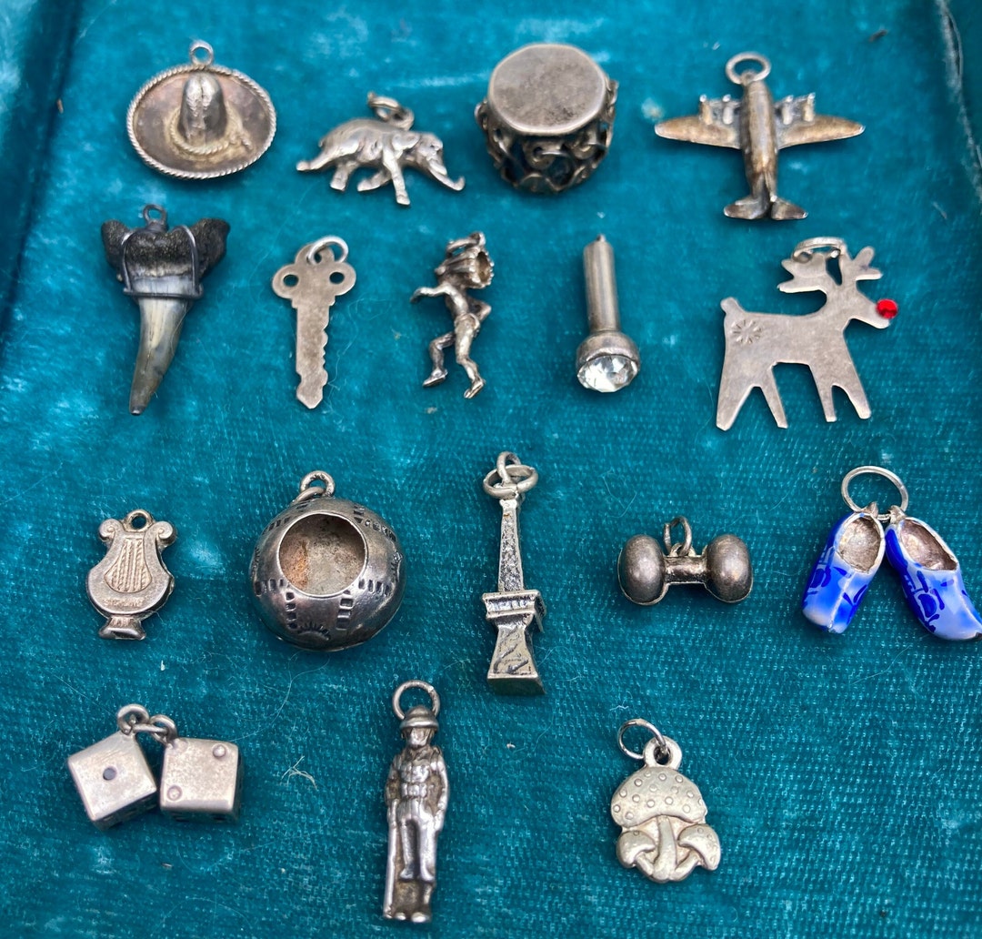 Vintage Sterling Silver CHARMS **sold Individually** - Etsy