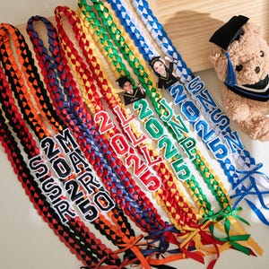 Graduation Lei 2026 With Name, Class of 2026 Graduation Lei, Graduation ...