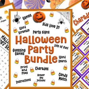 Halloween Kids Party Bundle. Ultimate Halloween Party. Fun Party ...