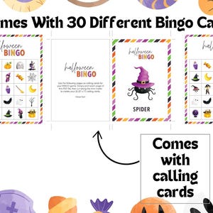 Halloween Bingo, Halloween Printable Bingo Game. Ultimate Halloween ...