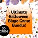 Halloween Bingo, Halloween Printable Bingo Game. Ultimate Halloween ...