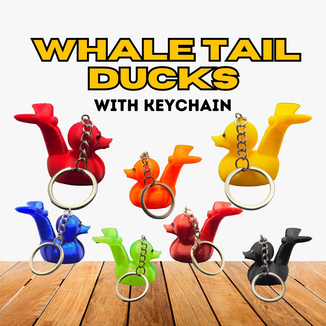 Duck Keychain With Cruise Ship Tail for Car Accessories - Etsy