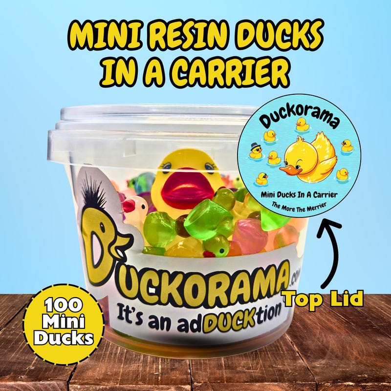 Tiny Plastic Ducks - Etsy