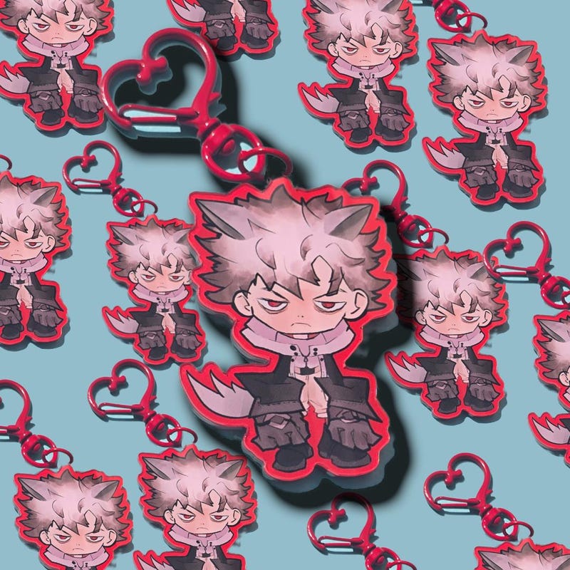 Rudo Keychain - Etsy