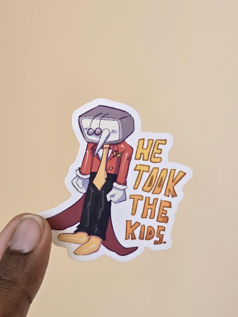 Tenna Deltarune Meme Sticker - Etsy