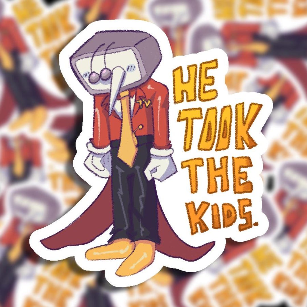 Tenna Deltarune Meme Sticker - Etsy