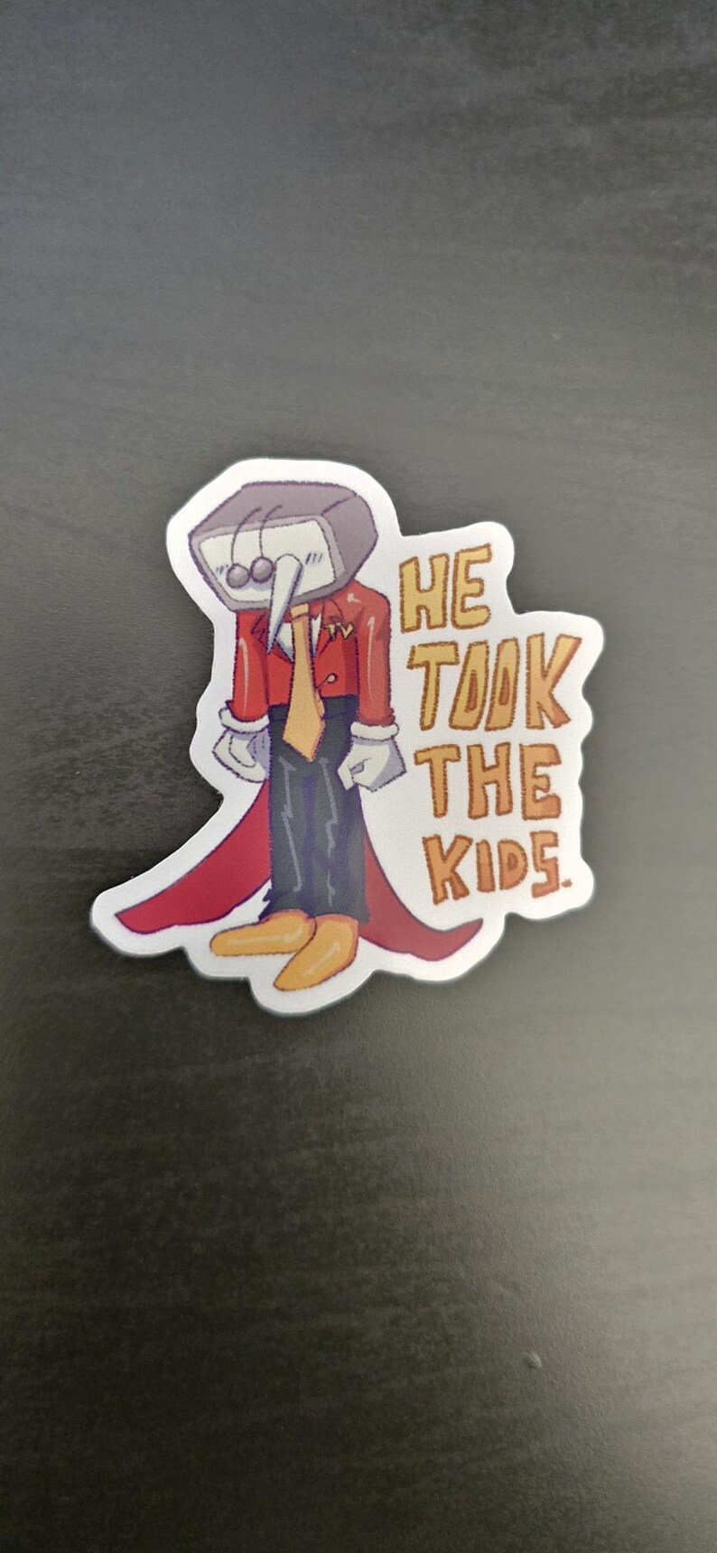 Tenna Deltarune Meme Sticker - Etsy