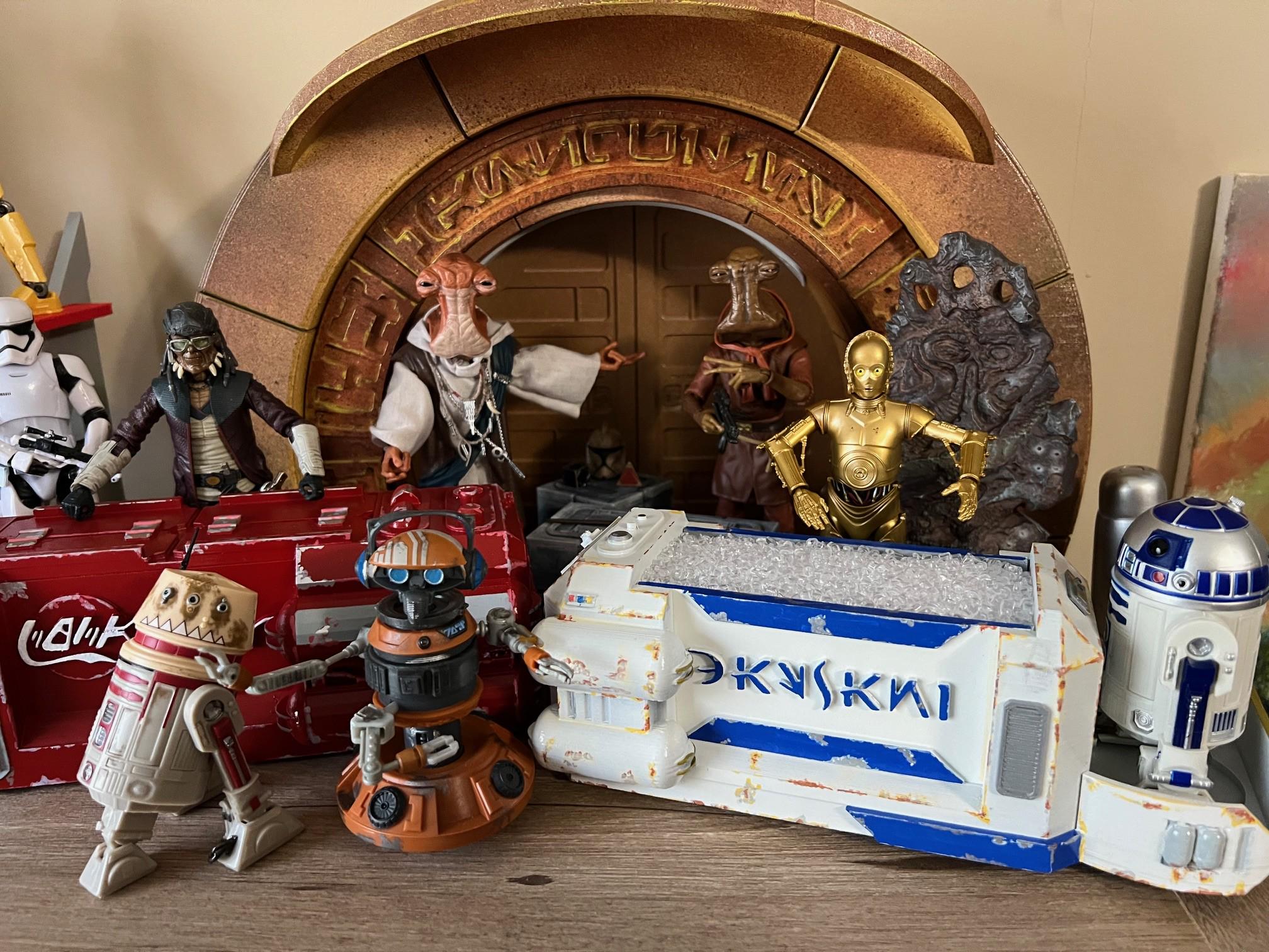 Galaxy's Edge Drink Cart - Etsy