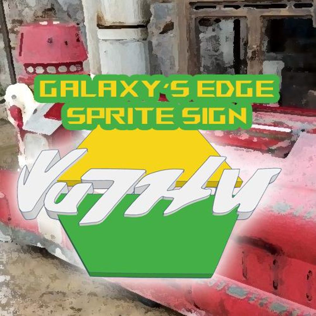 Galaxy's Edge Sprite Sign - Etsy