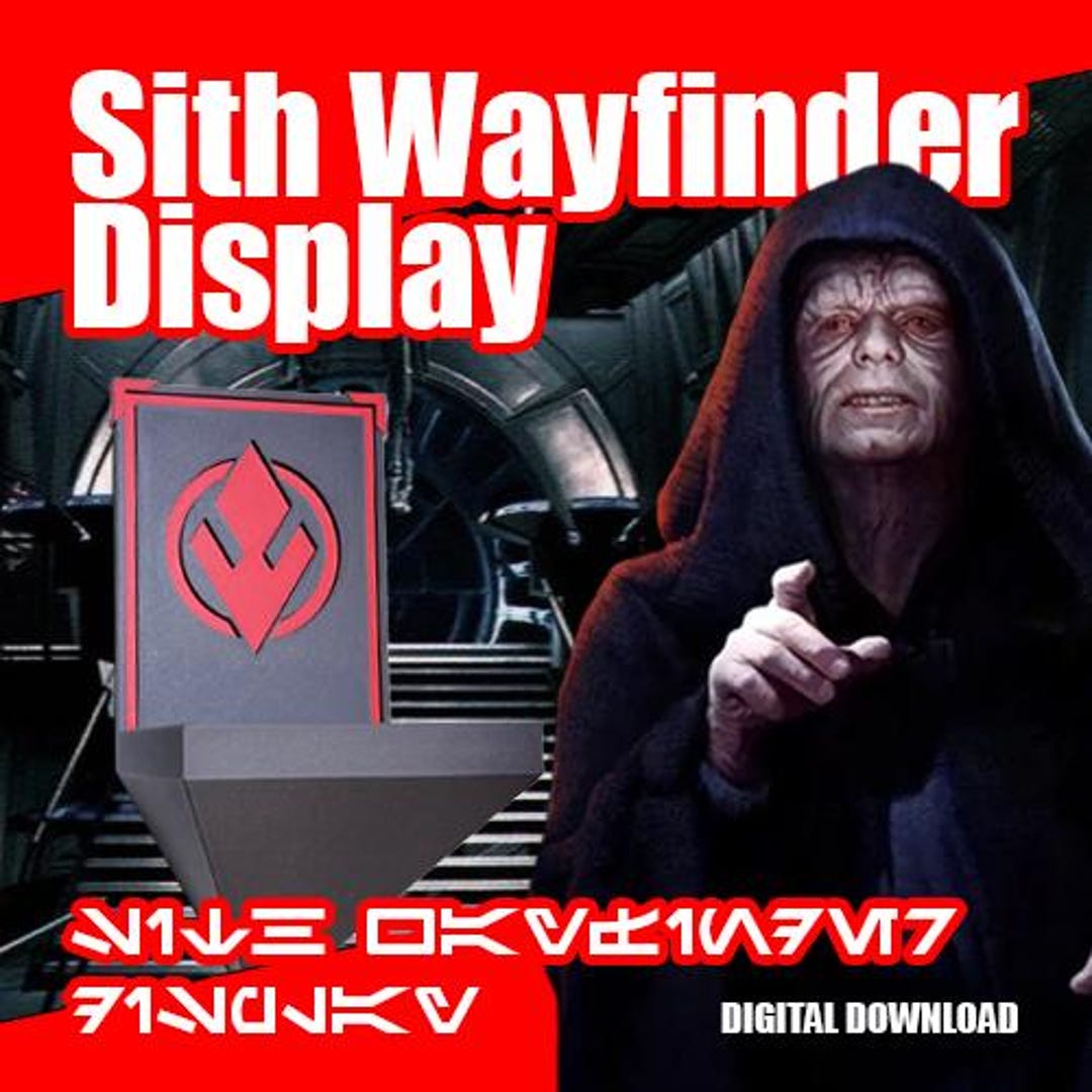 Sith Wayfinder Display - Etsy