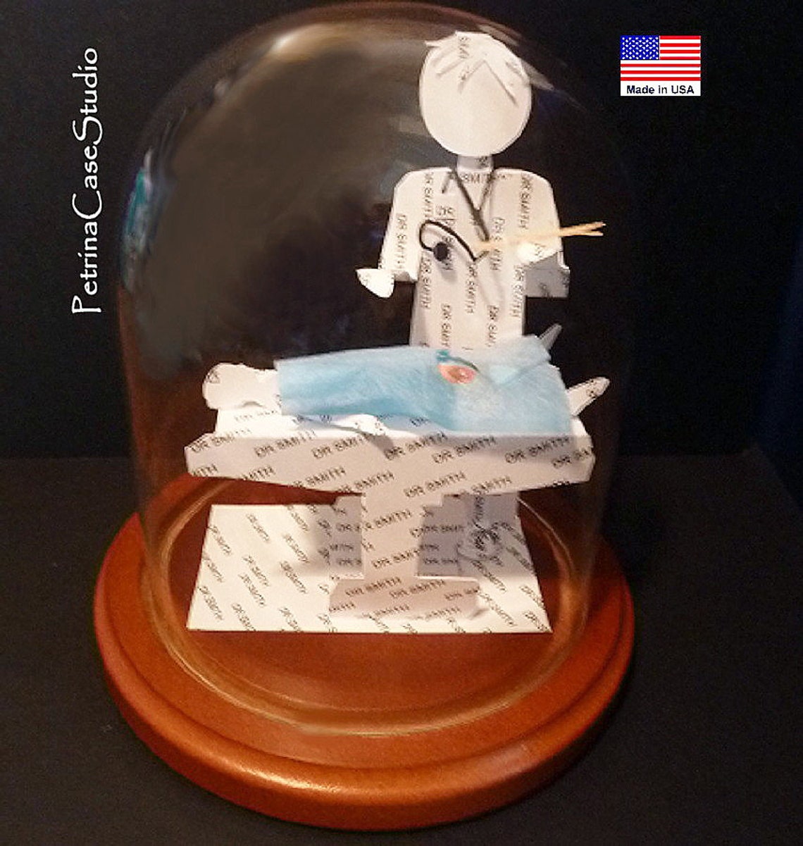 Dr Doctor Operating Table Business Card Sculpture design 1660 - Etsy